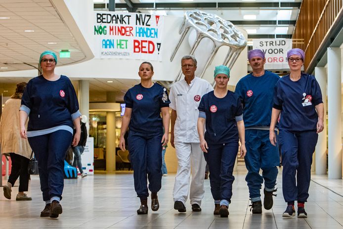 Veertien afdelingen Isala plat op cao-actiedag, ook zondagsdienst op ...