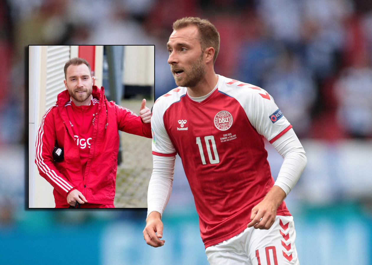 Christian Eriksen traint mee bij het Jong Ajax van John Heitinga: ‘Dit ...