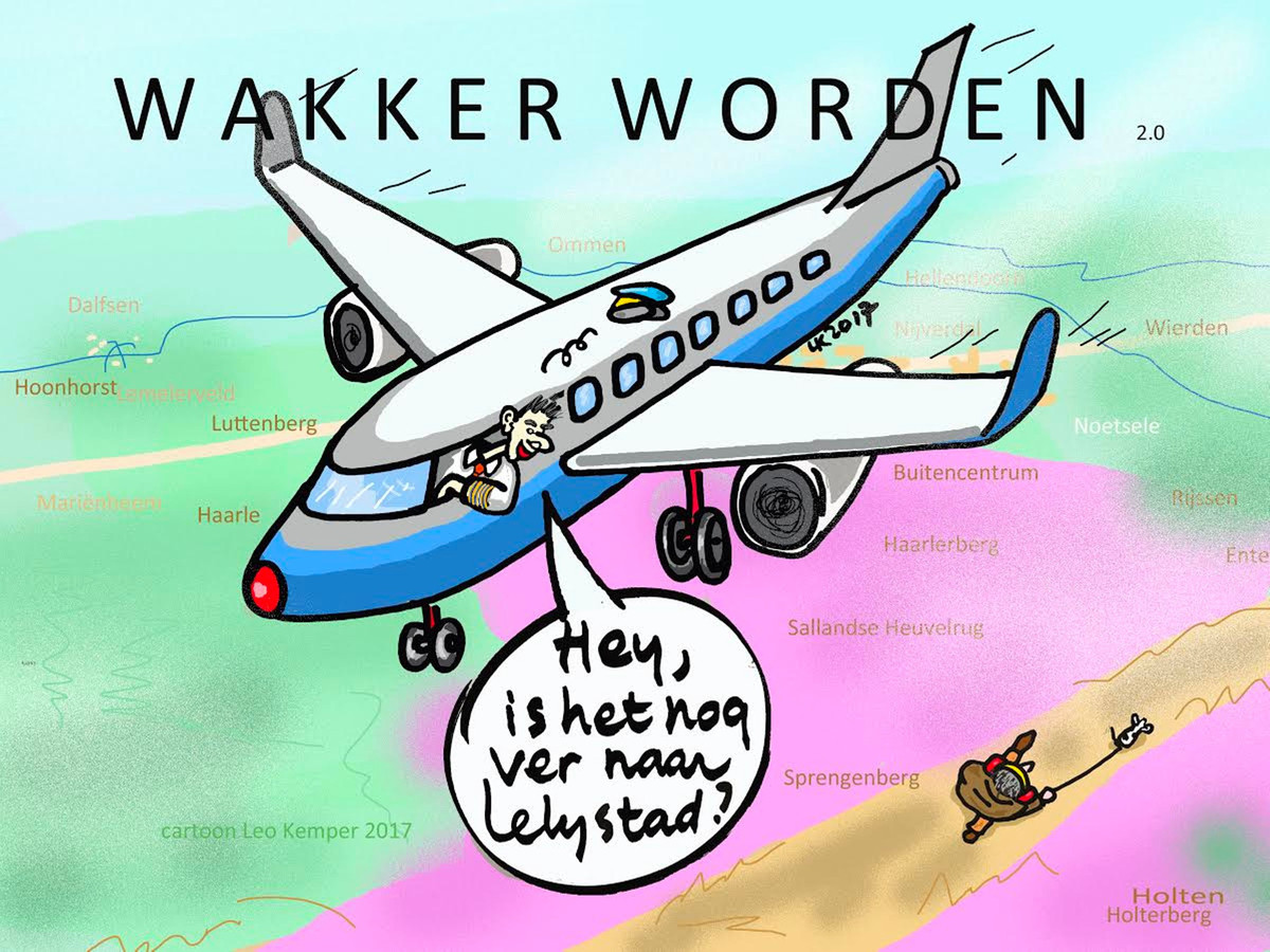 Bijna 5.000 handtekeningen tegen aanvliegroute Lelystad | Foto ...