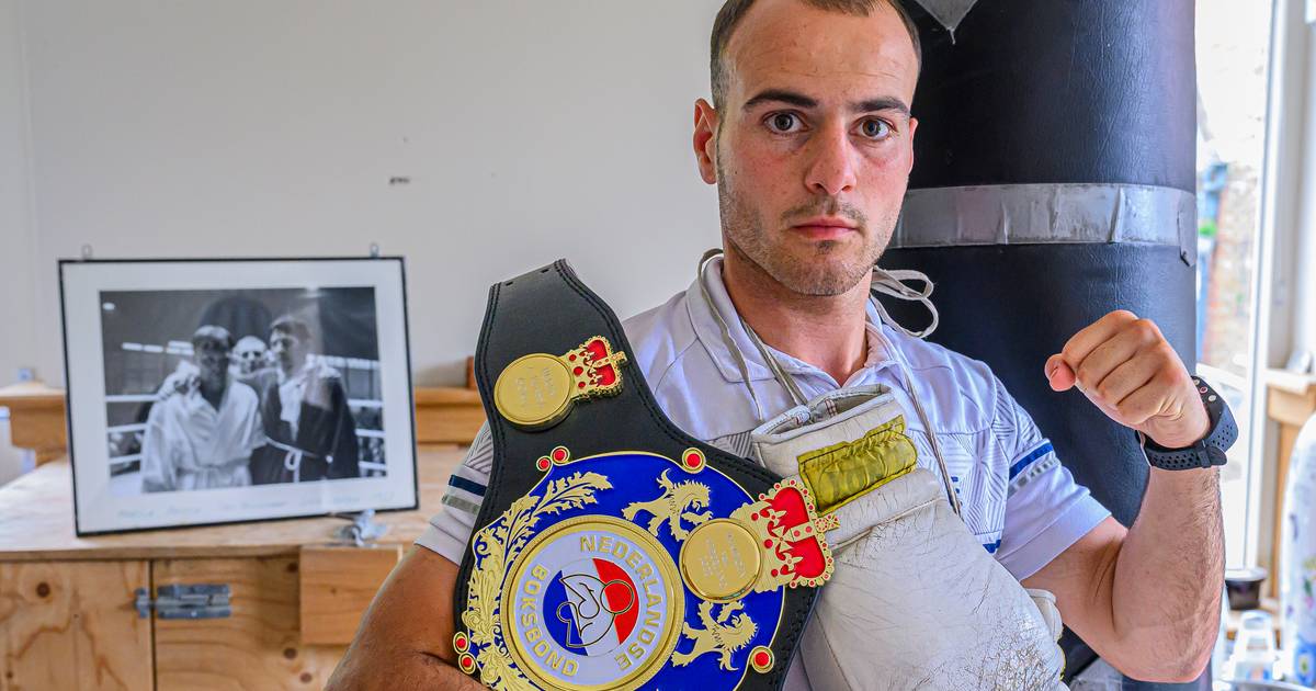 Bokskampioen Luuk Elzinga vindt zijn vuur terug in Antwerpen ...