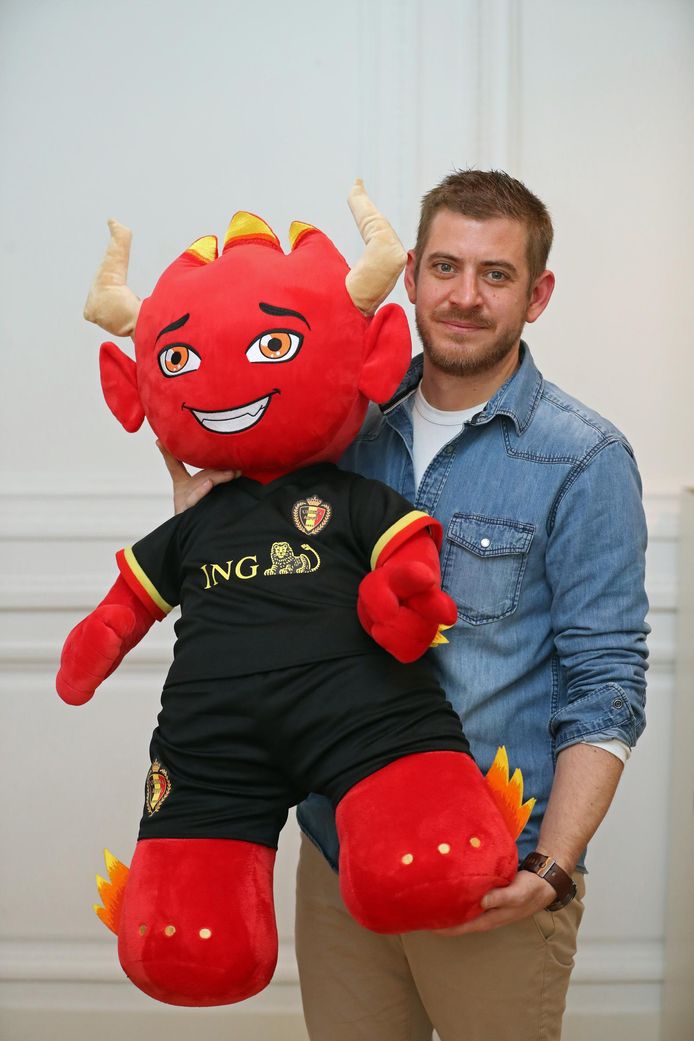 Voici la mascotte officielle des Diables Rouges | Home | 7sur7.be