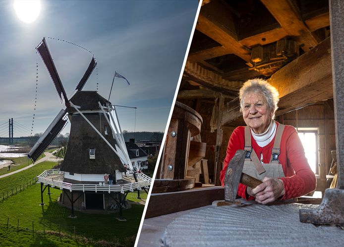 Jeanet (80) is de enige vrouw in deze mannenclub en ze is onmisbaar ...