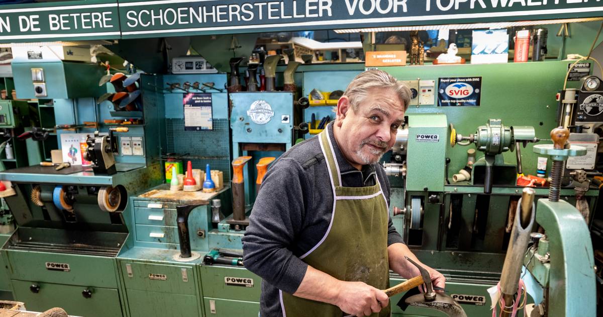 Na 40 jaar stopt schoenmaker Franz: ‘Die poeha eromheen, ik ben blij ...