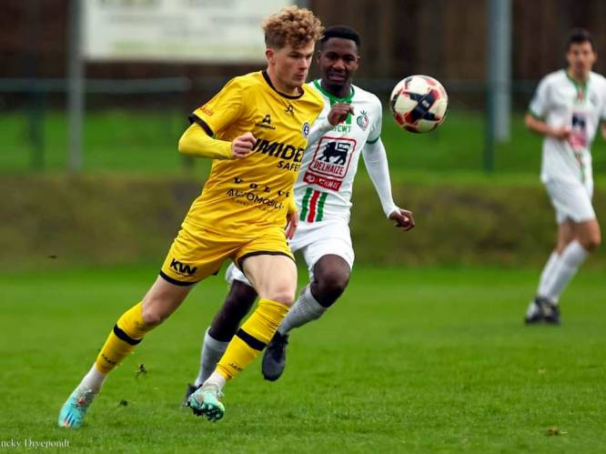 Rune Vandenborre (KSV Oudenaarde) beslissend bij debuut: “In de zestien ...
