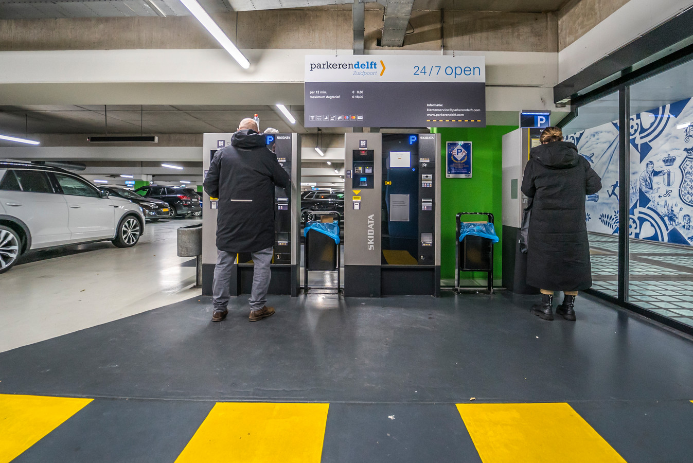 Automobilist in Delft moet het liefst de garage in, maar ...