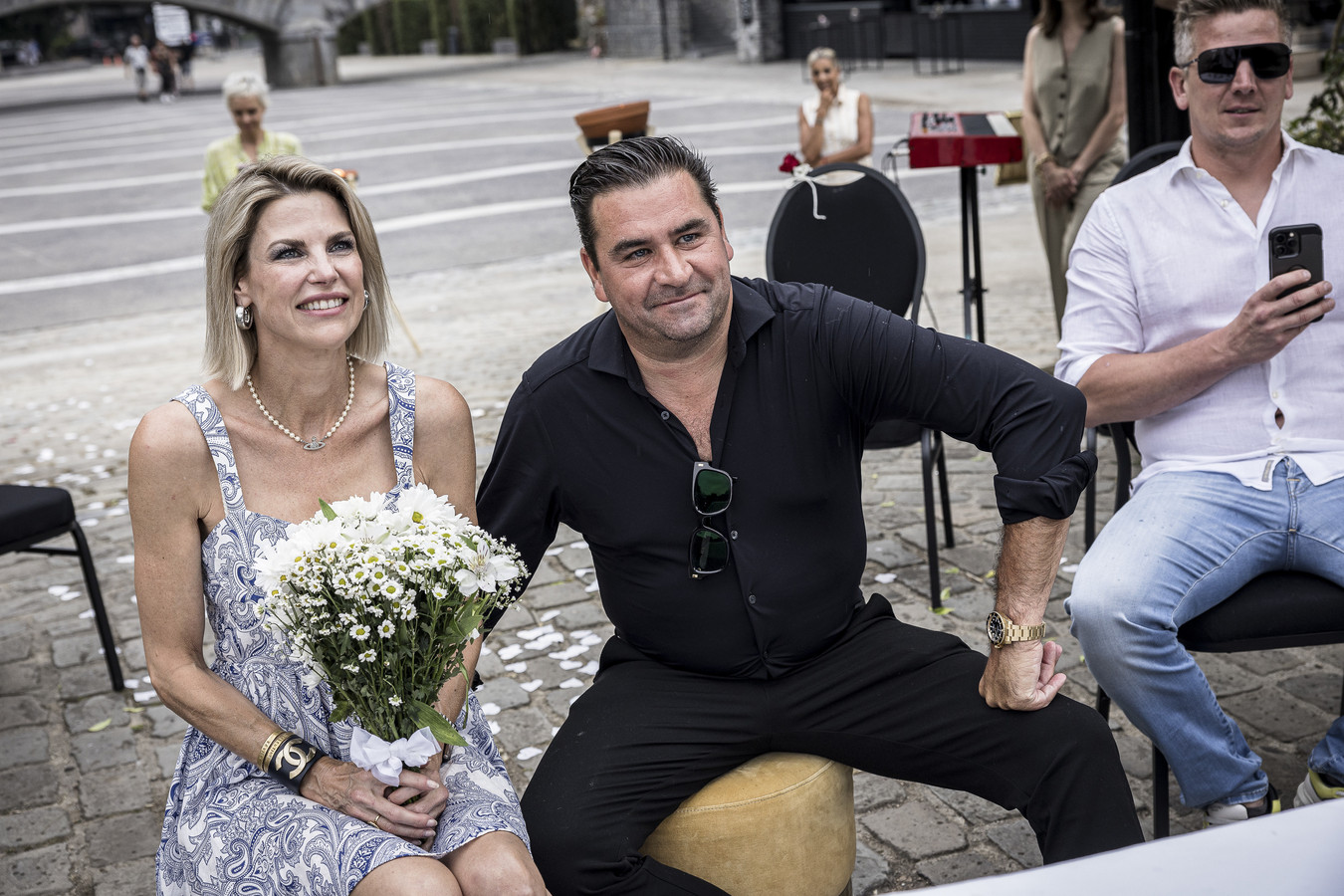 IN BEELD. Tanja Dexters in intieme kring getrouwd met haar partner ...