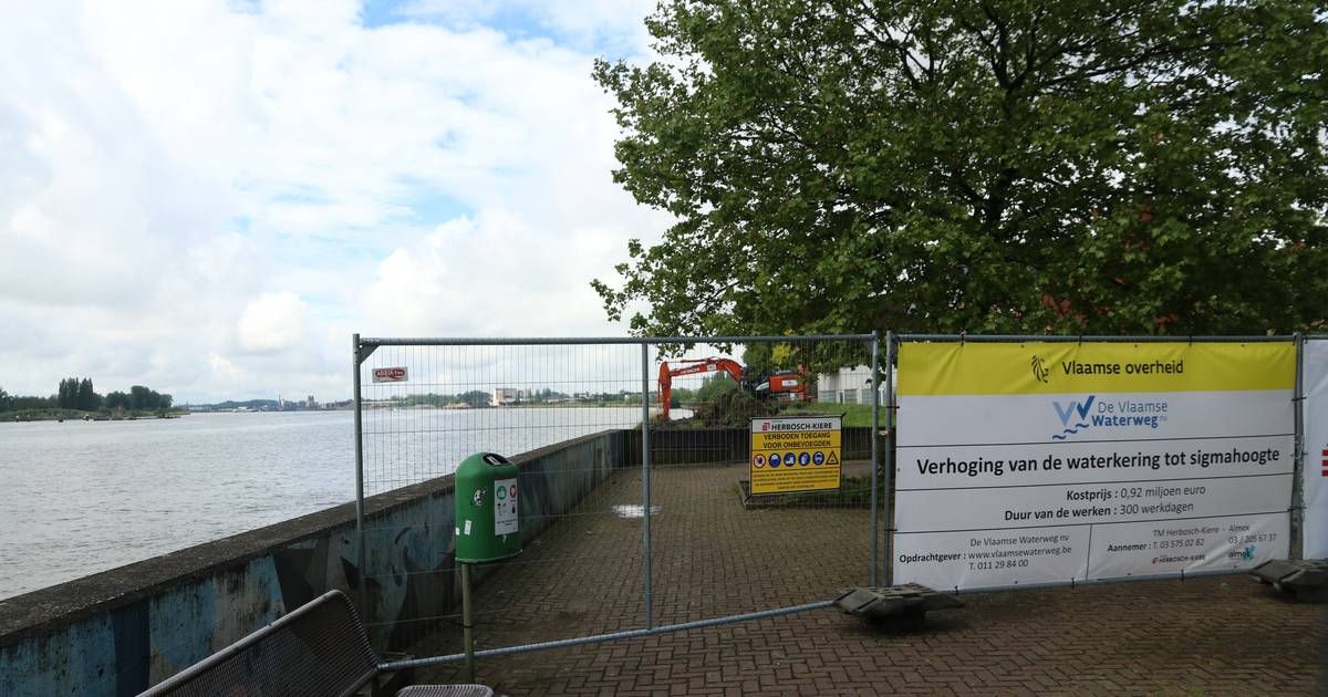 Scheldedijk wordt verhoogd tot Sigmahoogte tussen kerk en Kaaiplein ...