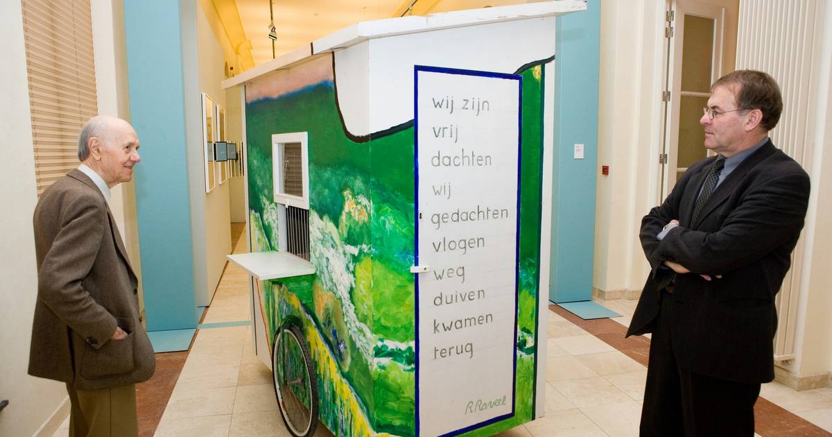 Roger Raveelmuseum opent rouwregister voor Luc Levrau | Zulte | hln.be