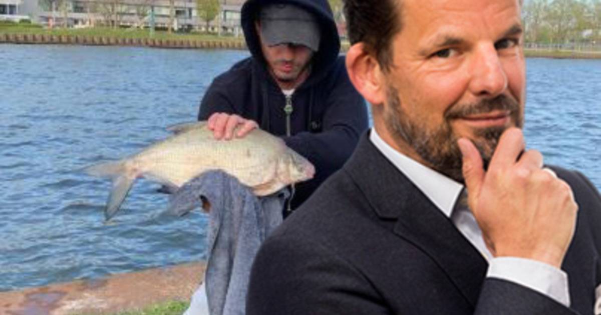 Jerry Goossens: De foto van Wesley Sneijder aan het vissen is ...