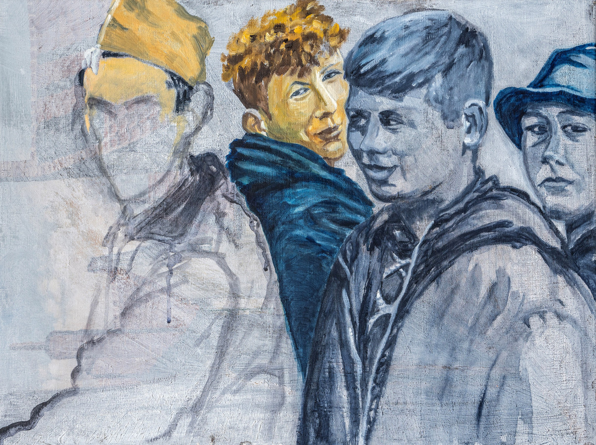 Hilde (68) toont voor het eerst haar kunstwerken in expo: “Oude ...