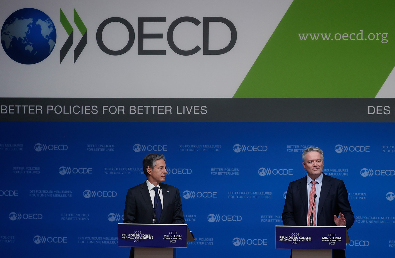 OESO: wereldwijde deal over minimumbelasting voor multinationals | Foto ...