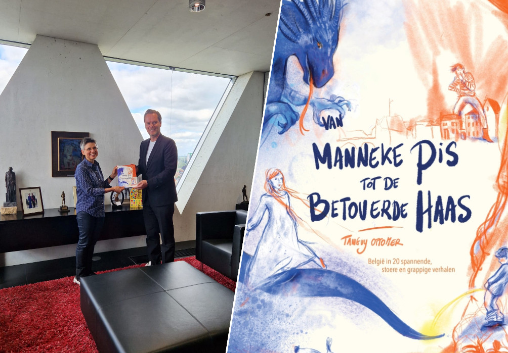 Tanguy Ottomer brengt kinderboek uit over vergeten Belgische legendes ... Tanguy Ottomer brengt kinderboek uit over vergeten Belgische legendes ...