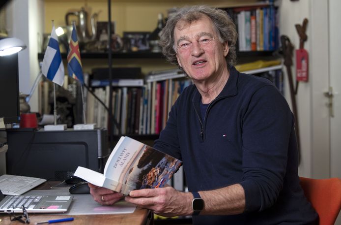 Midden in de orkaan op een eiland in de Oostzee weet Jaap uit Hengelo ...