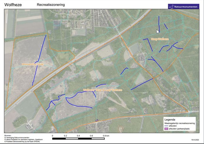 Deel van wandelpaden bij Wolfheze verdwijnt om kwetsbare natuur te ...