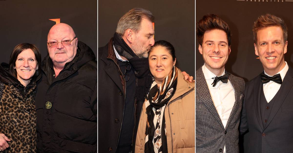 IN BEELD. Michel Van den Brande poseert met verloofde Sofie tijdens ‘Gaston en Leo - De Hommage ...