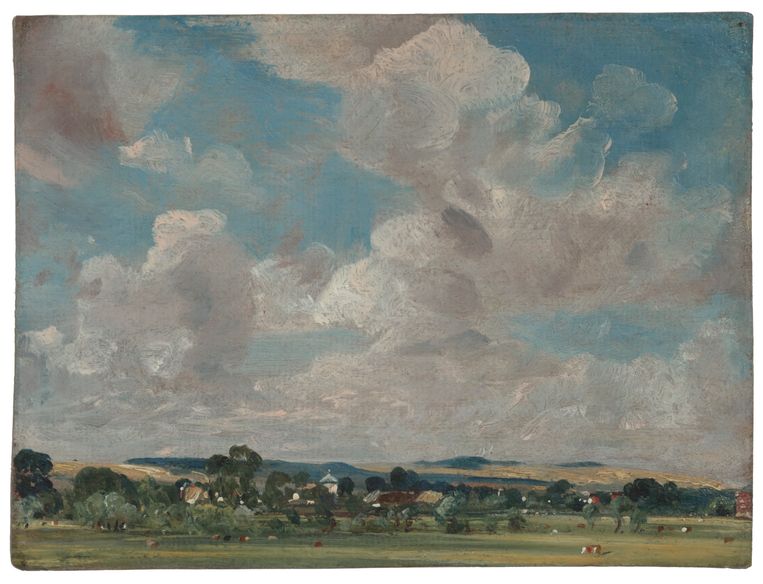 Hij is er nooit geweest, maar schilder John Constable schilderde ...