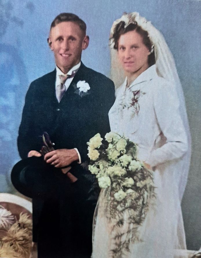 Platina bruidspaar Frank (96) en Bep (95) uit Sleeuwijk: ‘Lief zijn ...