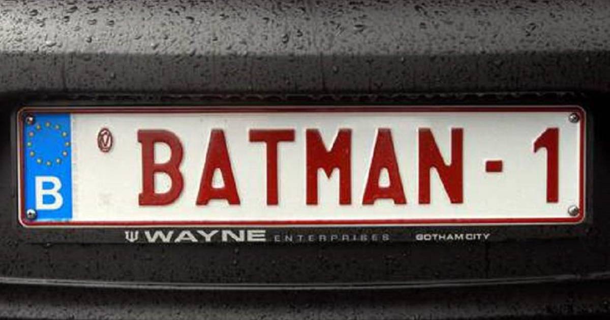 Wil je graag een gepersonaliseerde nummerplaat? Prijs wordt opnieuw 1. ...