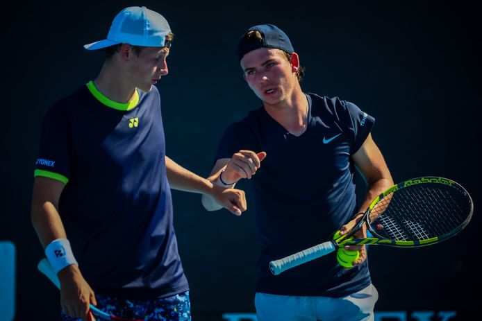 Talent Daniël Verbeek kijkt zijn ogen uit op Australian Open: ‘Ik train ...