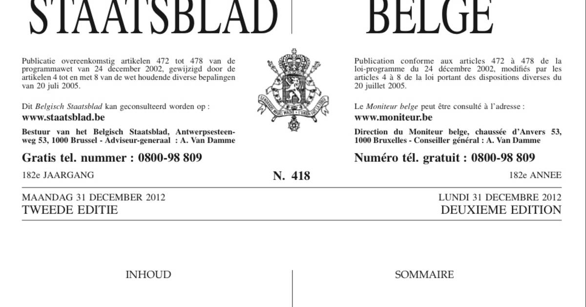 “Belgisch Staatsblad groeit ieder uur met meer dan een pagina”: Voka ...