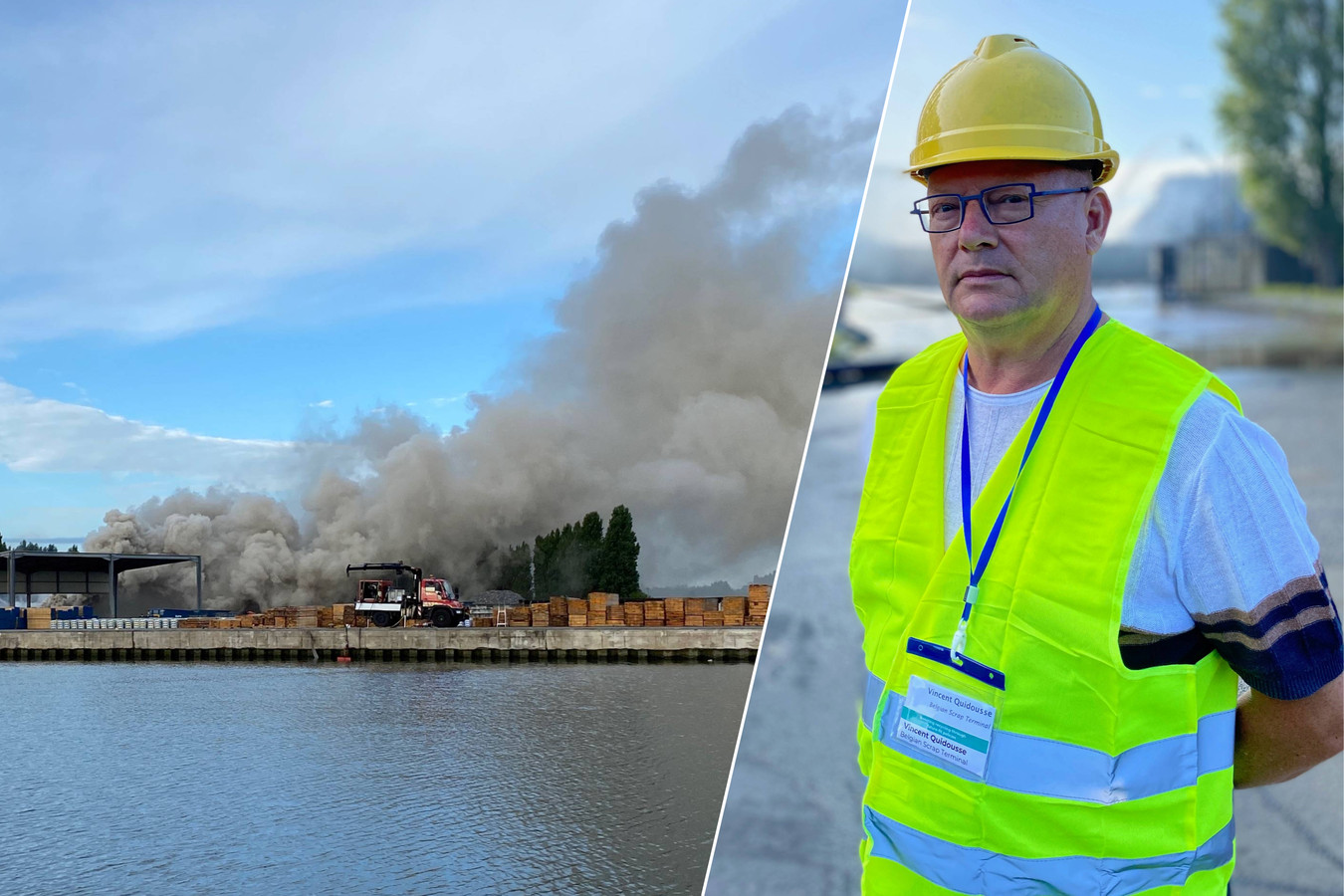 Recyclagebedrijf vraagt omwonenden om eventuele schade na zware brand ...