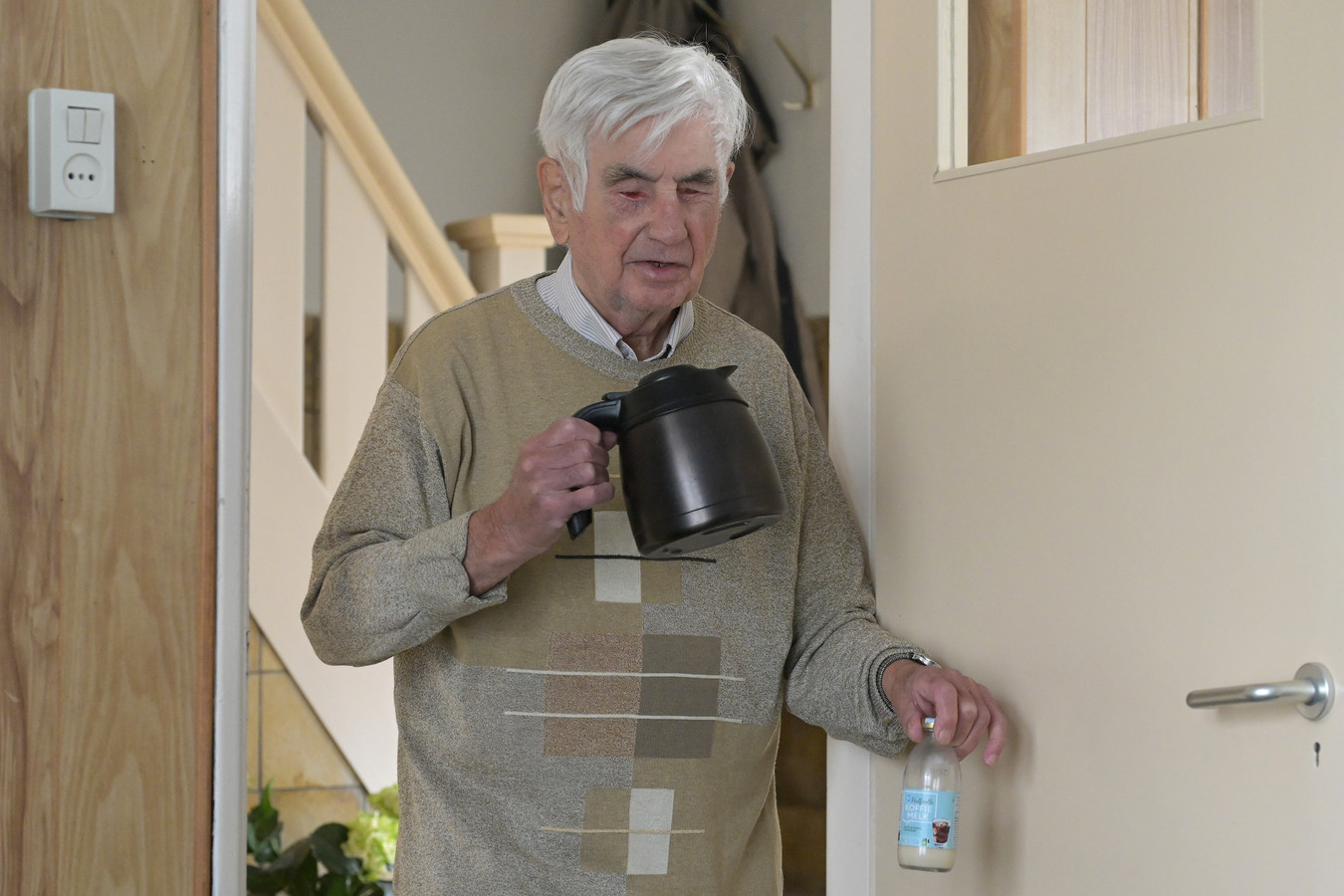 Zijn leven lang kwam Rinus Rijk (88) op voor blinden, zo veel dat hij ...