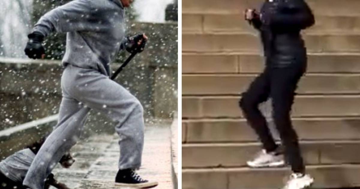 Kamala Harris en mode “Rocky Balboa” fait du jogging dans les escaliers ...