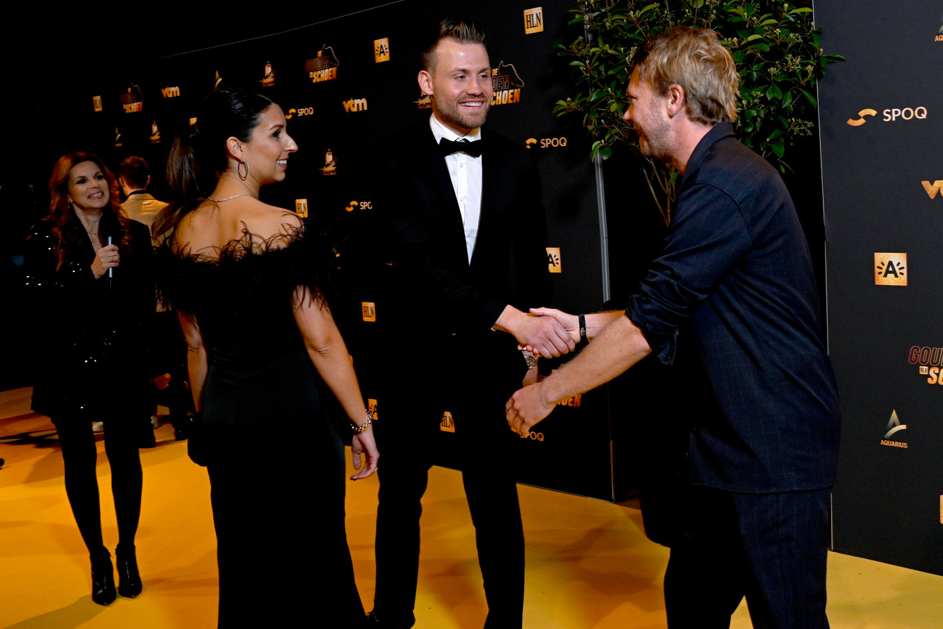 EN IMAGES: défilé de stars sur le tapis rouge du 69e gala du Soulier d ...