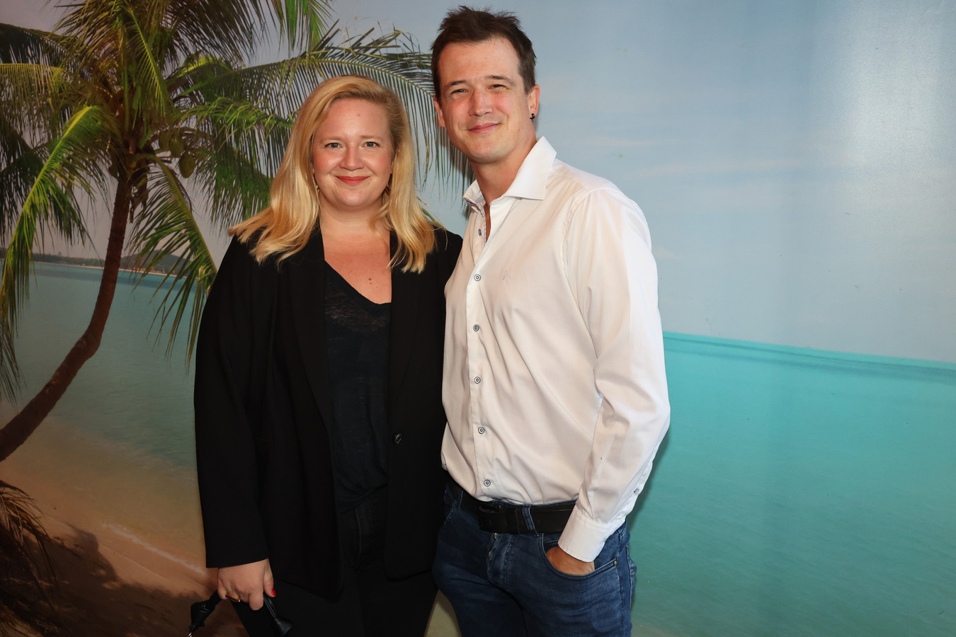 IN BEELD. Familie-actrice Sandrine André supportert voor tv-zoon Yanni ...