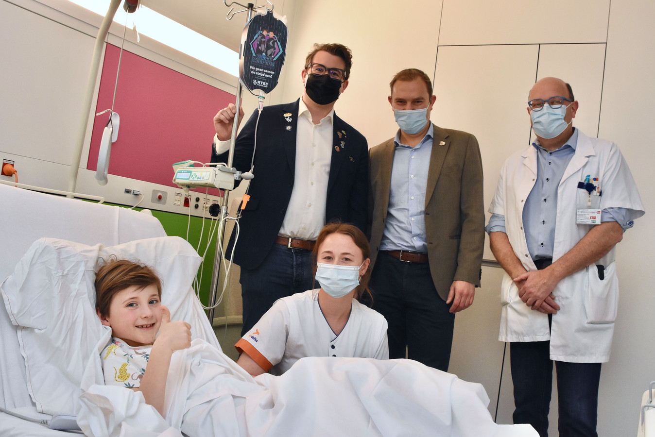 Piet Piraat, GameKeepers en andere Studio 100-helden helpen patiëntjes ...