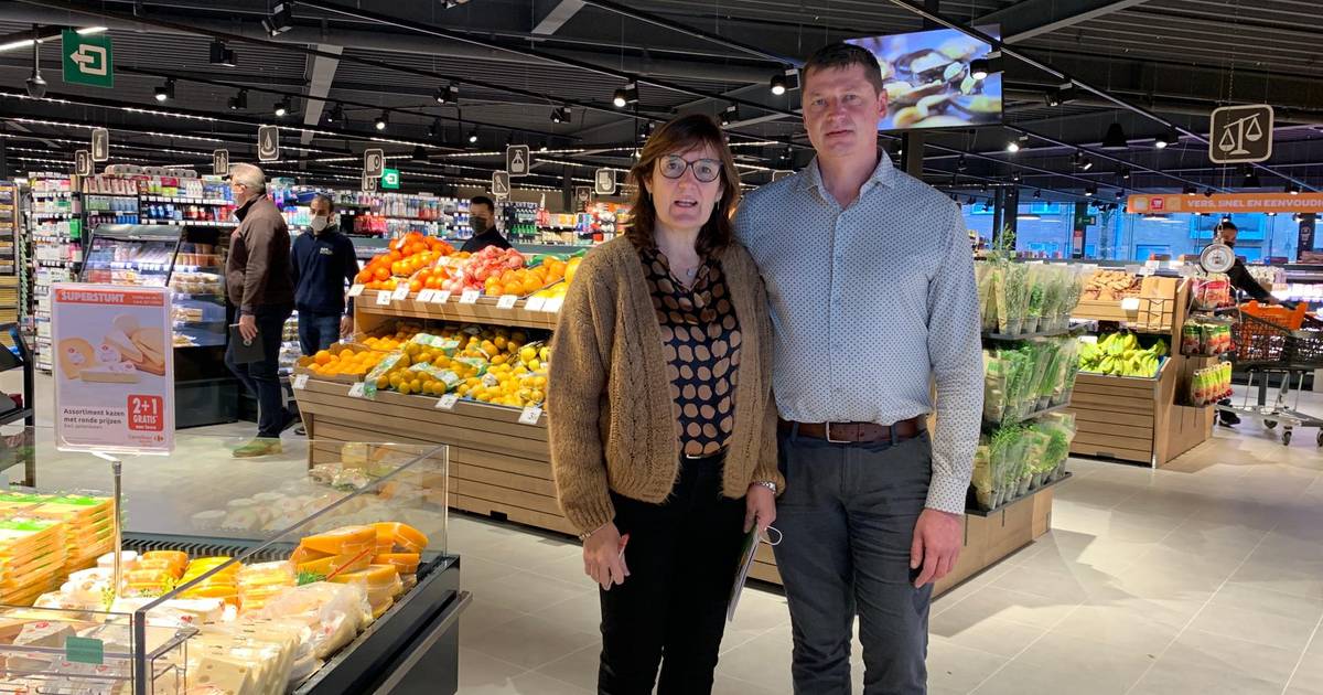 Désiree en Bruno openen Carrefour Express in Sint-Andries | Brugge | hln.be