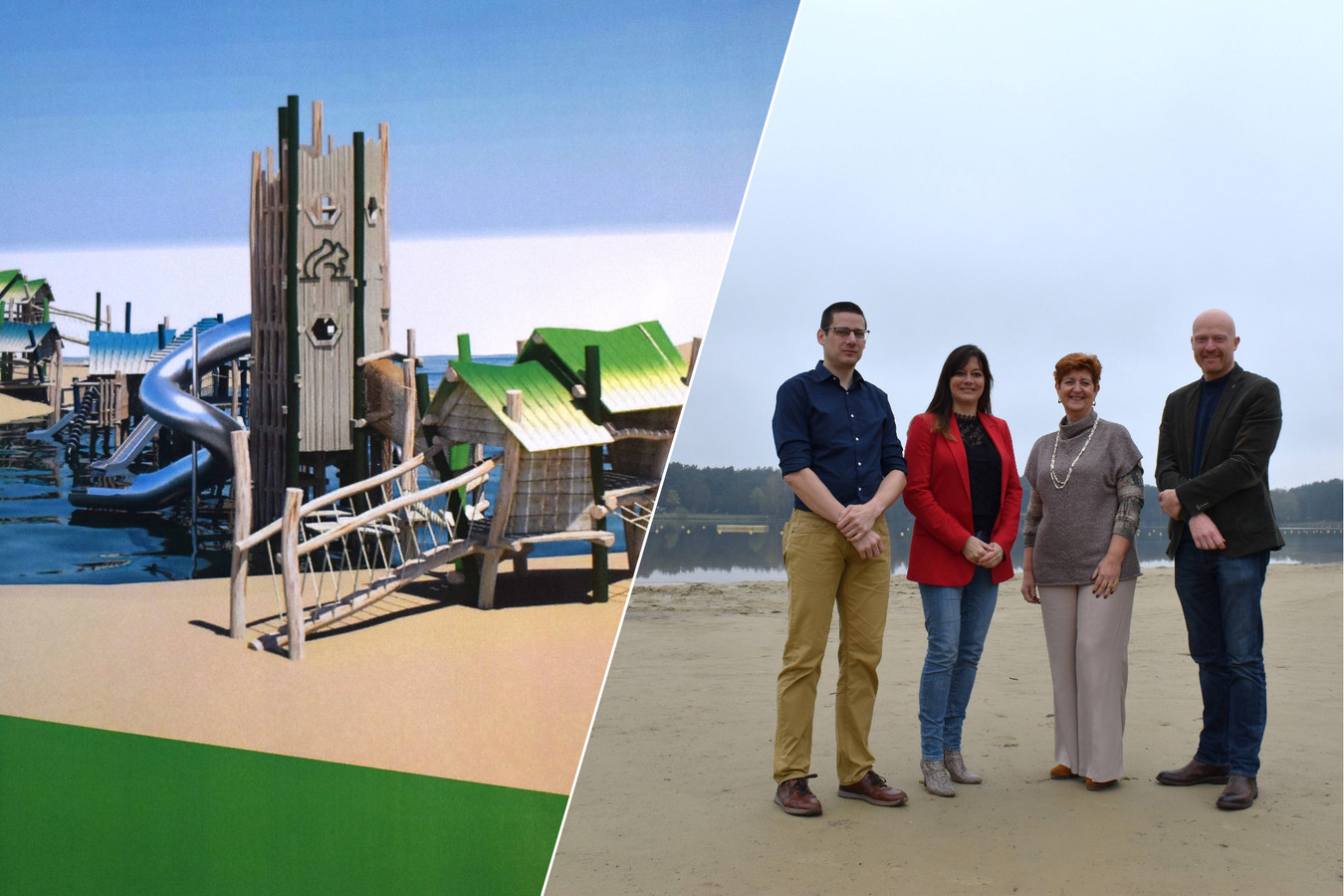 De Lilse Bergen kijkt uit naar de zomer met nieuwe waterspeeltuin: “Weg ...