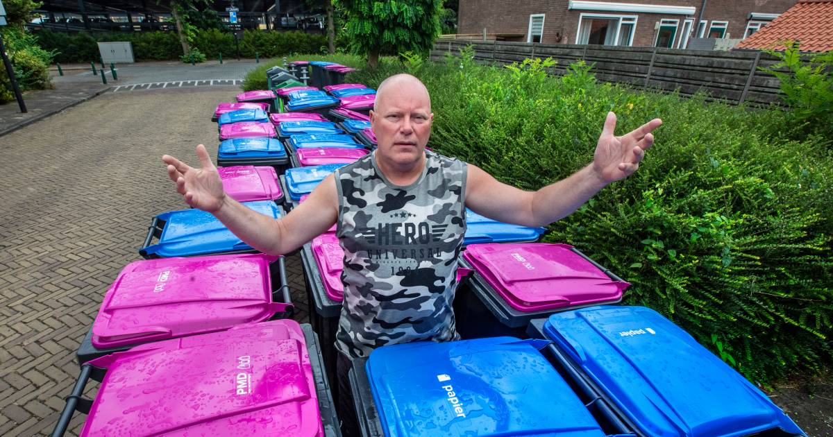 Inwoners Rijswijk dumpen massaal ongevraagde afvalcontainers: ‘Ik moet ...