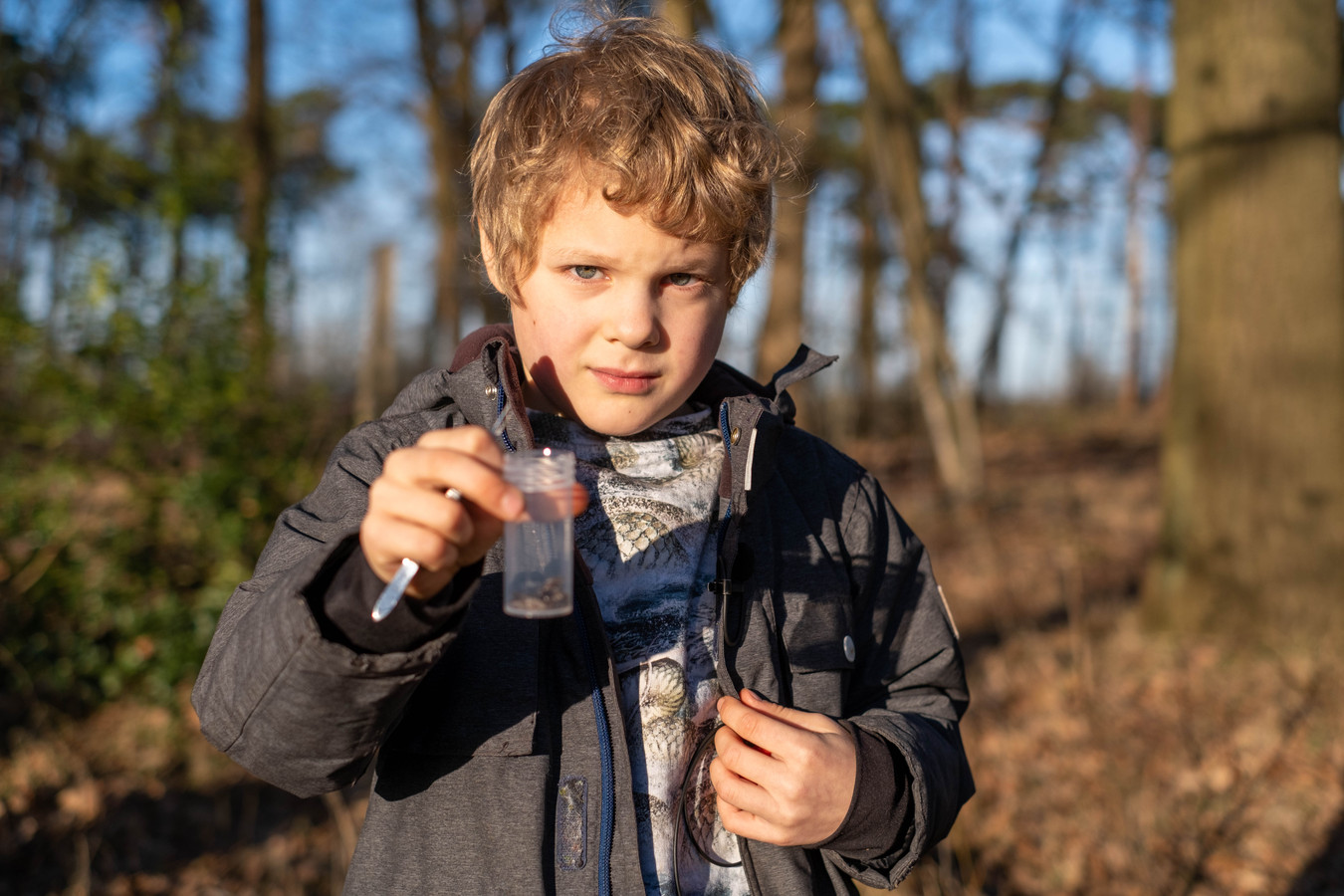 Kas (6) ontdekt als eerste een voor België onbekende miljoenpoot ... Kas (6) ontdekt als eerste een voor België onbekende miljoenpoot ...
