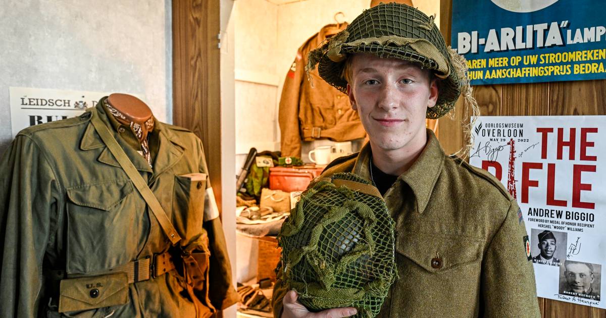 De kamer van Mees (16) puilt uit van de oorlogsspullen: interesse onder ...