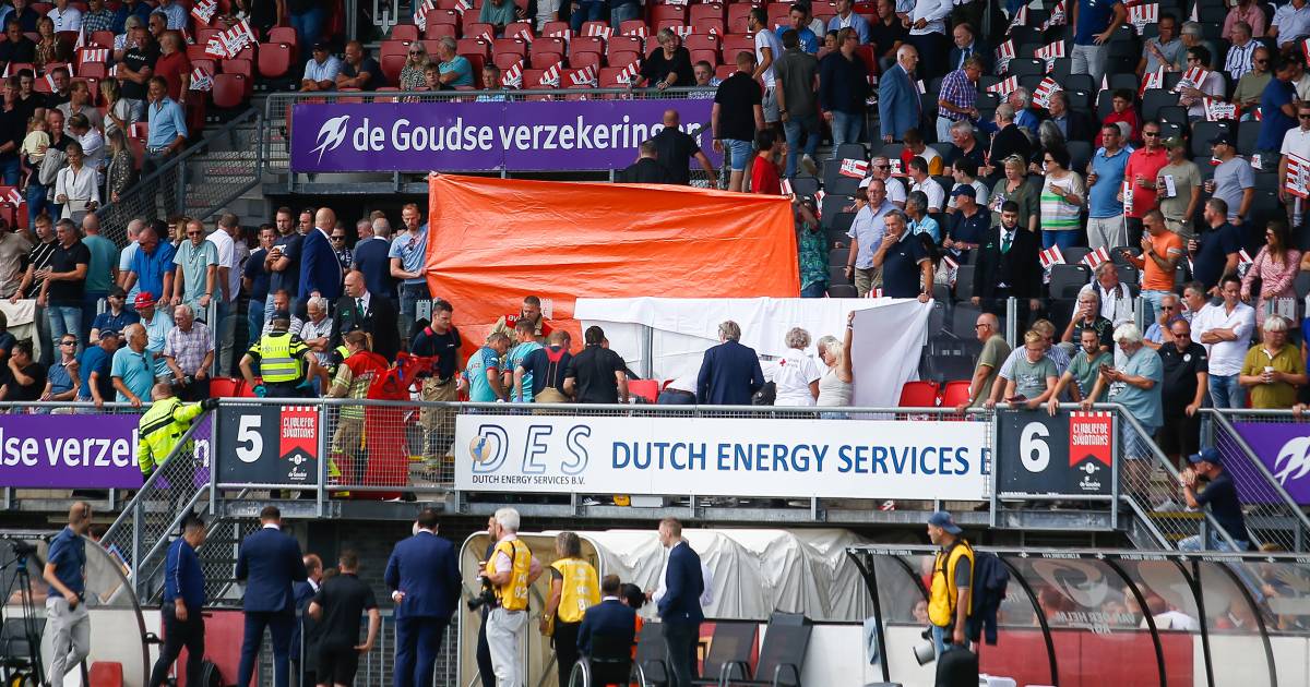 Aftrap Sparta - Ajax uitgesteld na medisch noodgeval op Het Kasteel ...