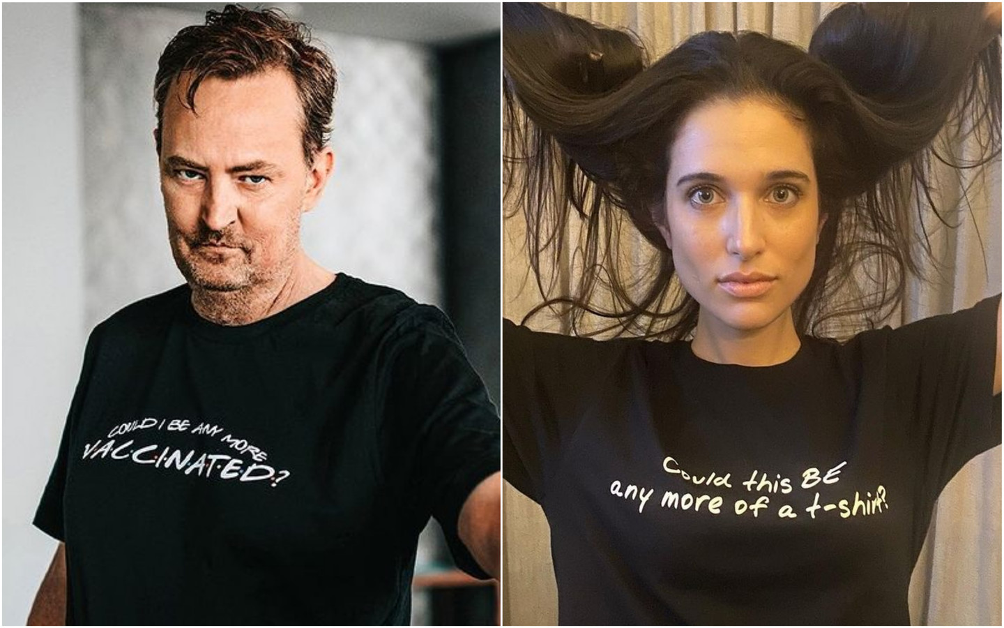 Matthew Perry en verloofde Molly Hurwitz uit elkaar | Foto | hln.be