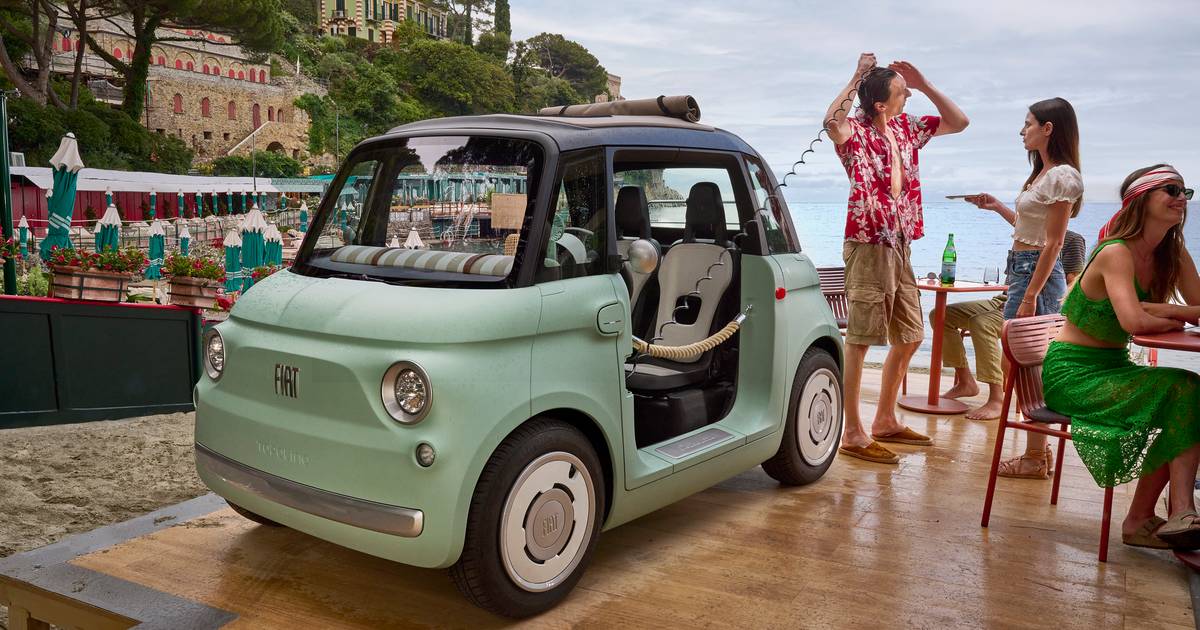 Schattige elektrische Fiat Topolino gaat minder dan 10.000 euro kosten ...