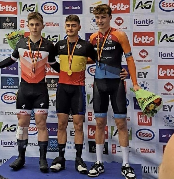 Tjörven Mertens is snelste junior van het land: “Twee medailles zorgen ...