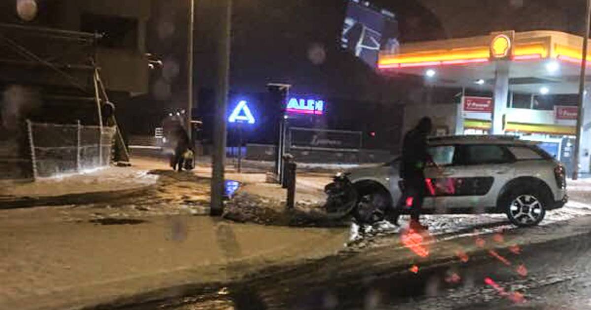 Verschillende slippartijen op de Buke in Zottegem | Zottegem | hln.be