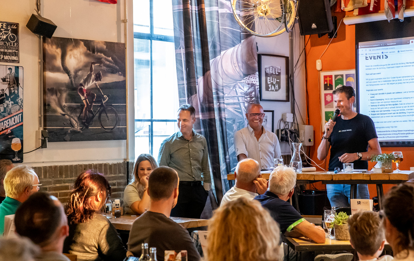 Benefietavond voor ALS-patiënt Eric van de Sande: Susan, Remy en Manon ...