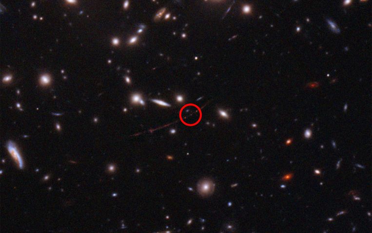 Verste ster ooit ontdekt op 12,9 miljard lichtjaar afstand: dit is Earendel