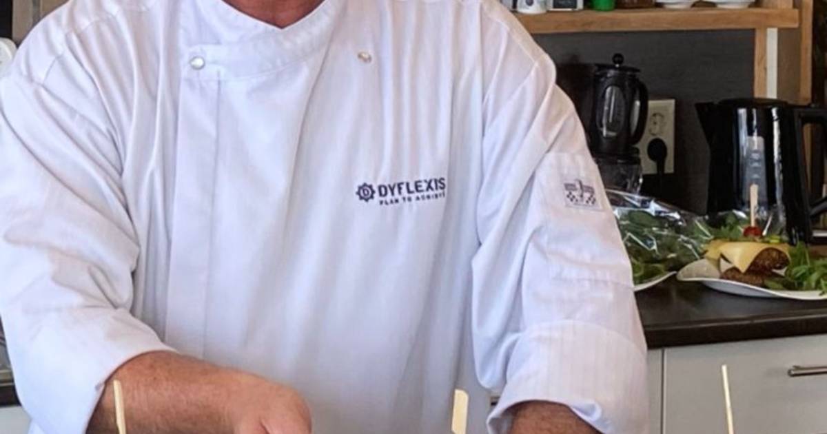 Ronald was 38 jaar chef-kok, nu verzorgt hij de lunch bij dit bedrijf ...