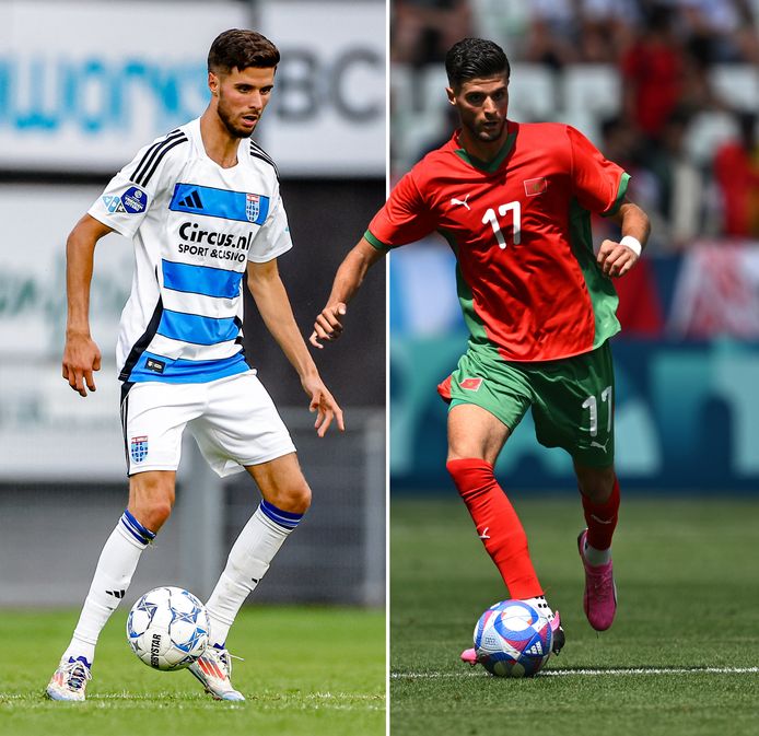 Ze zijn vaak kritisch op elkaar, maar Anouar El Azzouzi is maar wat trots op zijn tweelingbroer ...