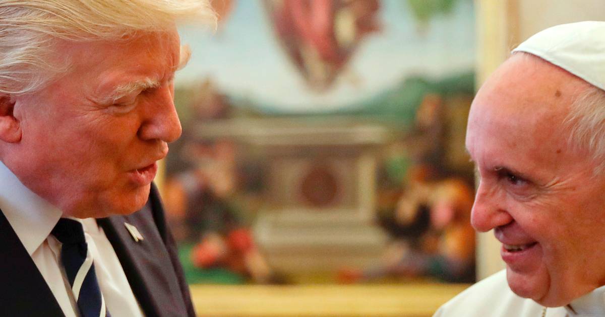 Paus Franciscus deelt sneer uit aan Trump | Buitenland | AD.nl