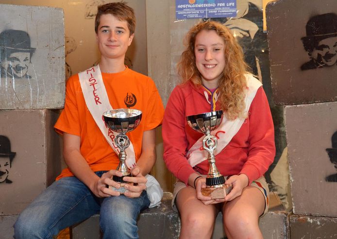 Britt en Simon zijn Miss en Mister Chaplin 2019 | Ledegem | hln.be