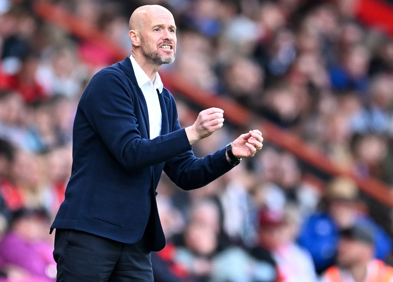 Erik ten Hag en debuterende Mason Mount winnen met Manchester United ... Erik ten Hag en debuterende Mason Mount winnen met Manchester United ...