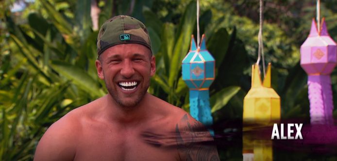 Dubbelgespierde Alex na 'Temptation Island' nu ook in 'Ex on the Beach ...