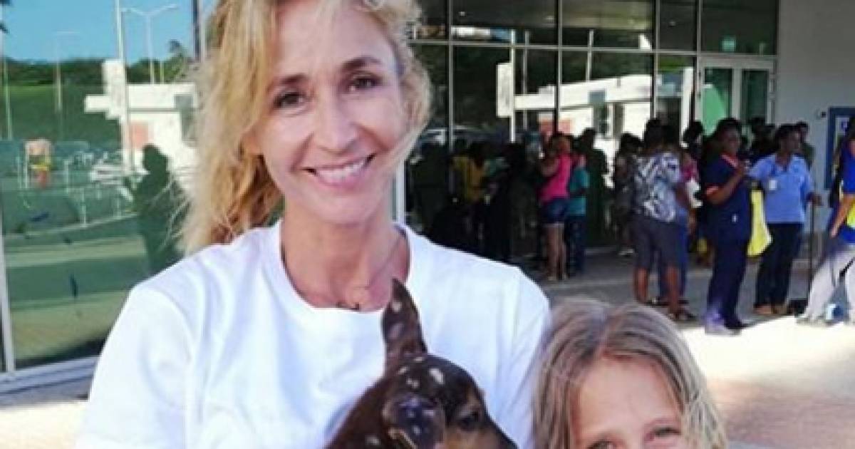 Arm zwerfhondje vernoemd naar dochter Wendy en Winston doet pikante ...