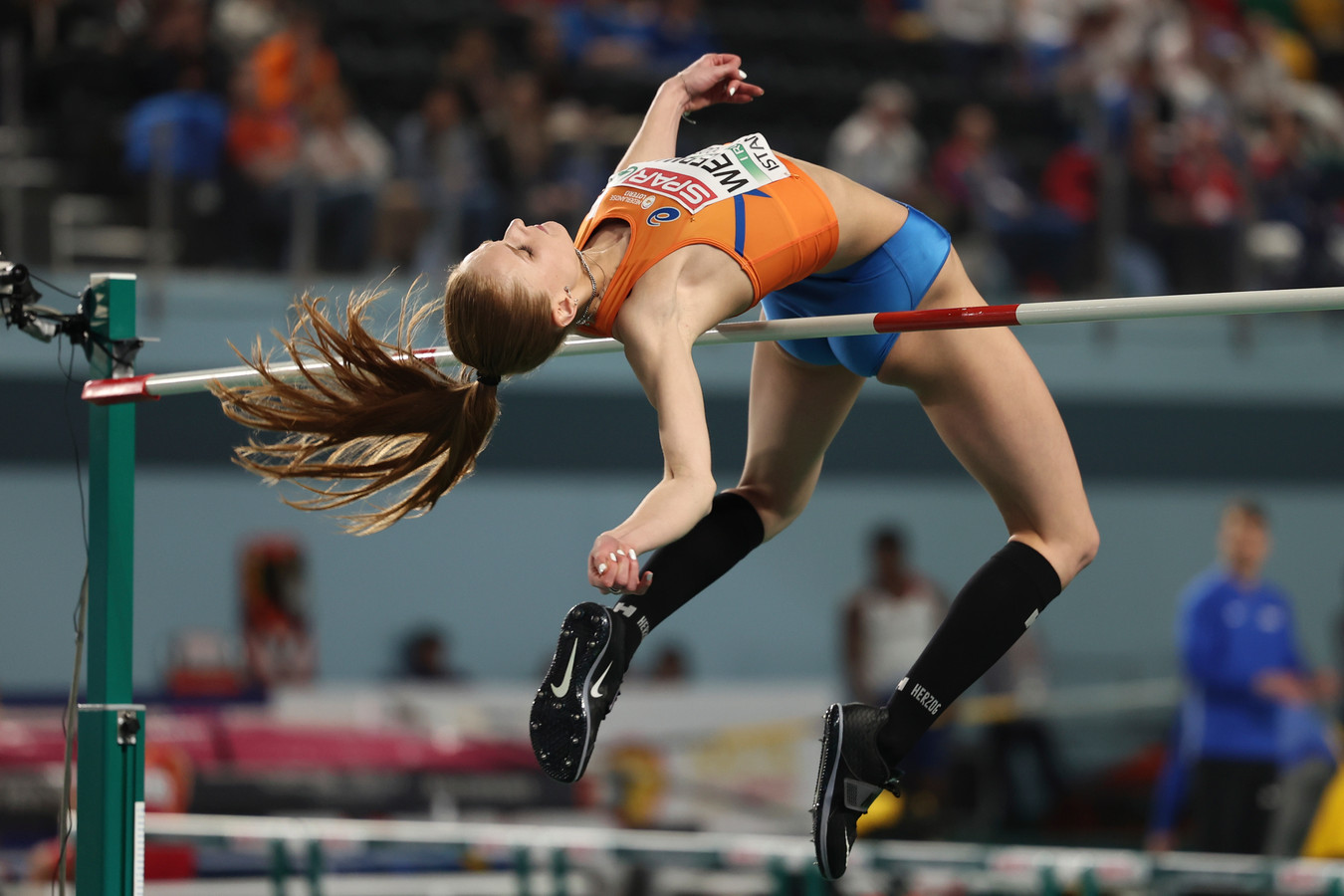 Britt Weerman stunt met zilver bij het hoogspringen op EK indoor | Foto ... Britt Weerman stunt met zilver bij het hoogspringen op EK indoor | Foto ...